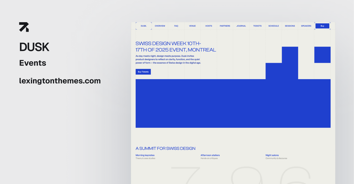 Lexingtonthemes.com - dusk